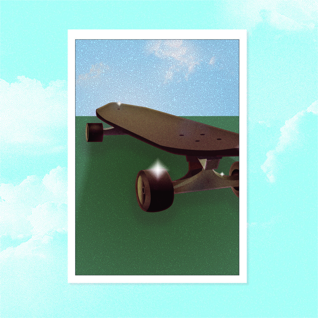 Poster "Skate" - A3 - Susie BEE